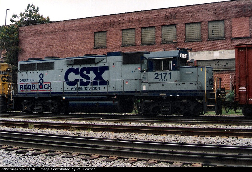 CSX 2171 Red Block